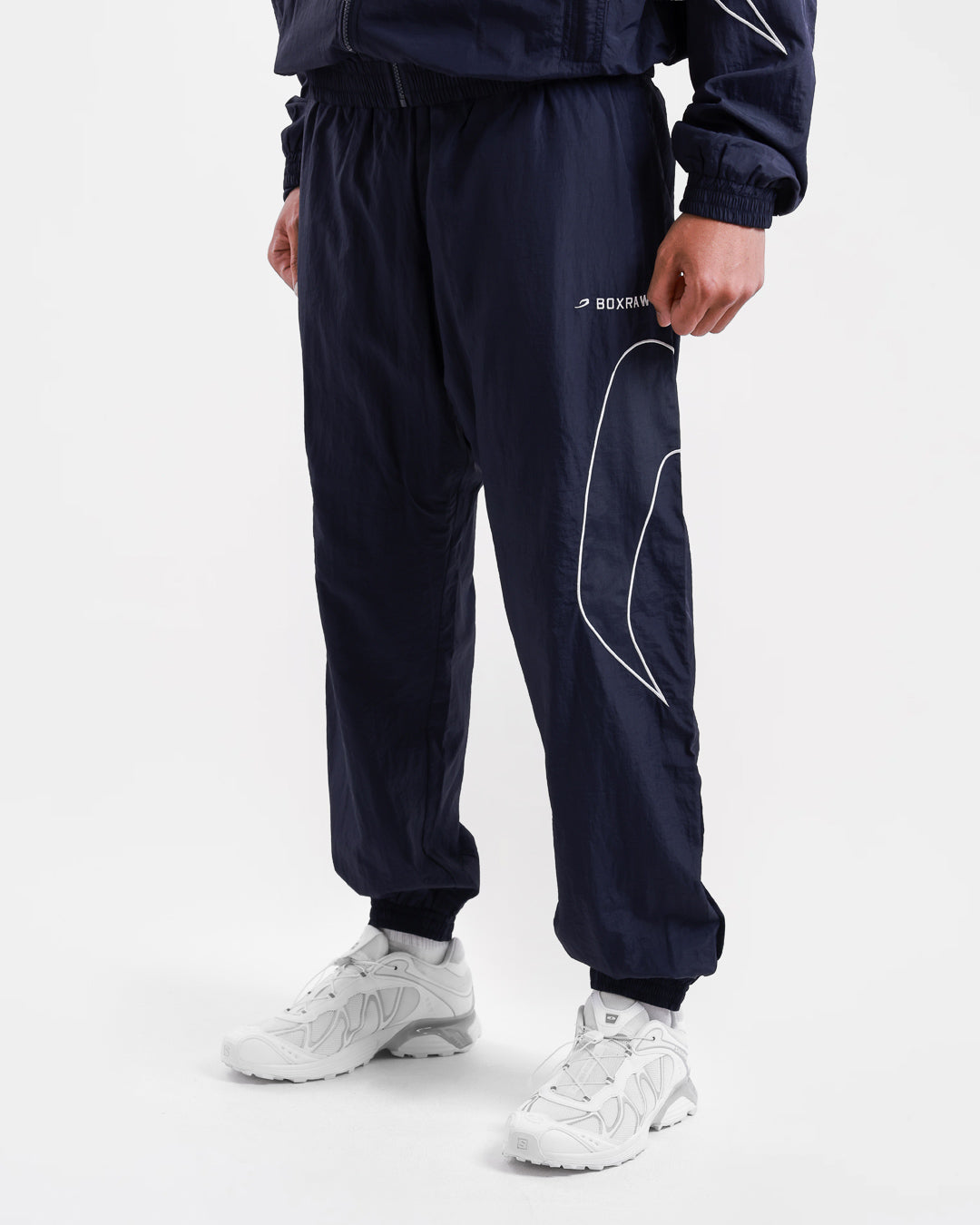 Tunero Track Bottoms - Navy | BOXRAW