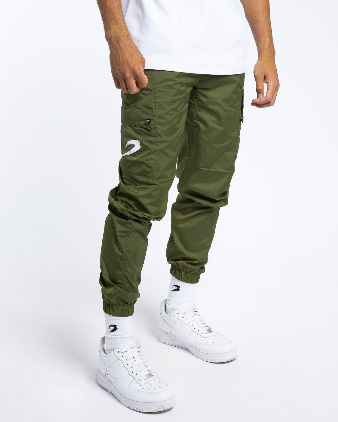 Men's Dundee Cargo Pants - Olive | BOXRAW