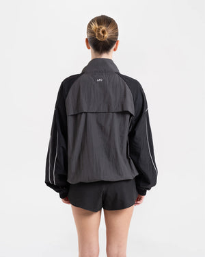 Women's Tunero Track Jacket - Grey/Black | BOXRAW