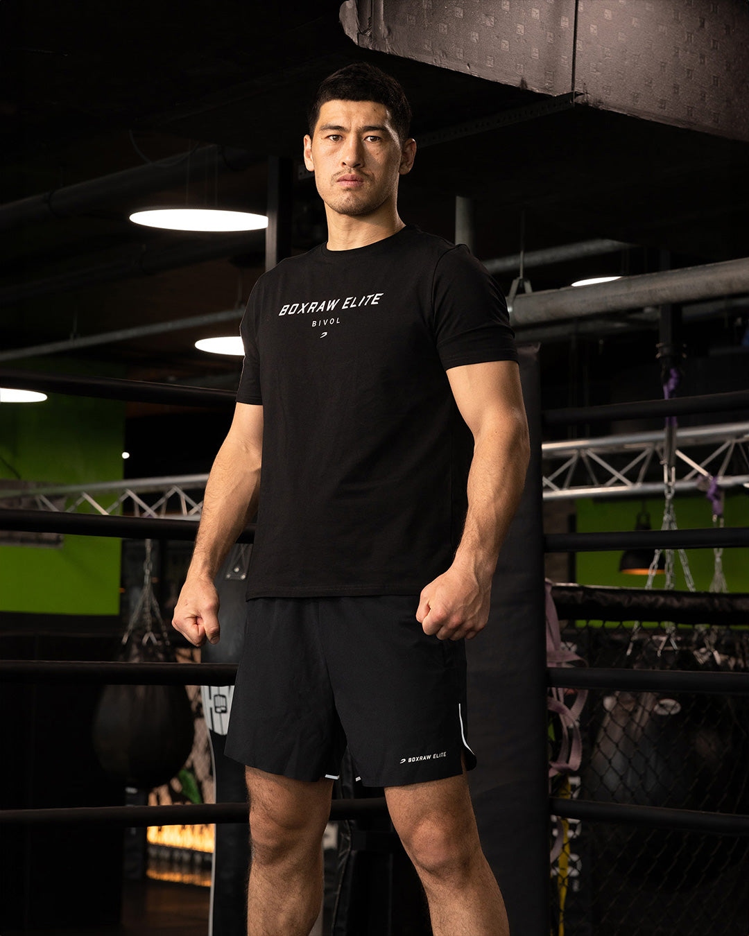 Official Bivol x BOXRAW Boxing Shorts - Black | BOXRAW