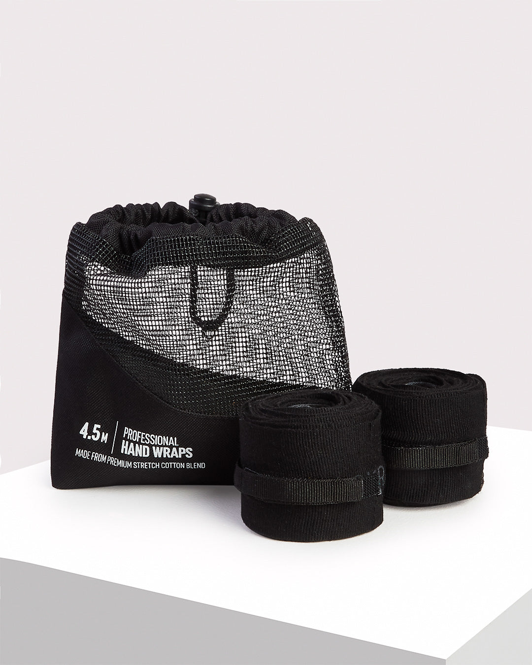 180" Boxing Hand Wraps - Black | BOXRAW