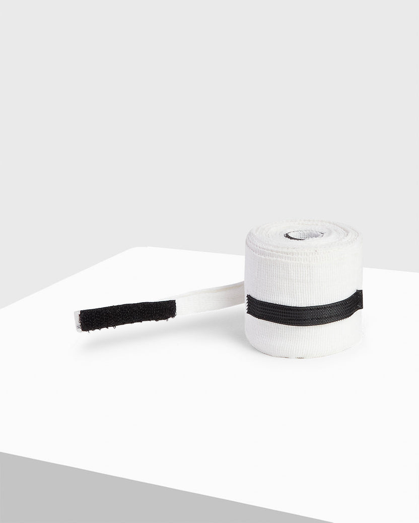 120" Boxing Hand Wraps - White | BOXRAW