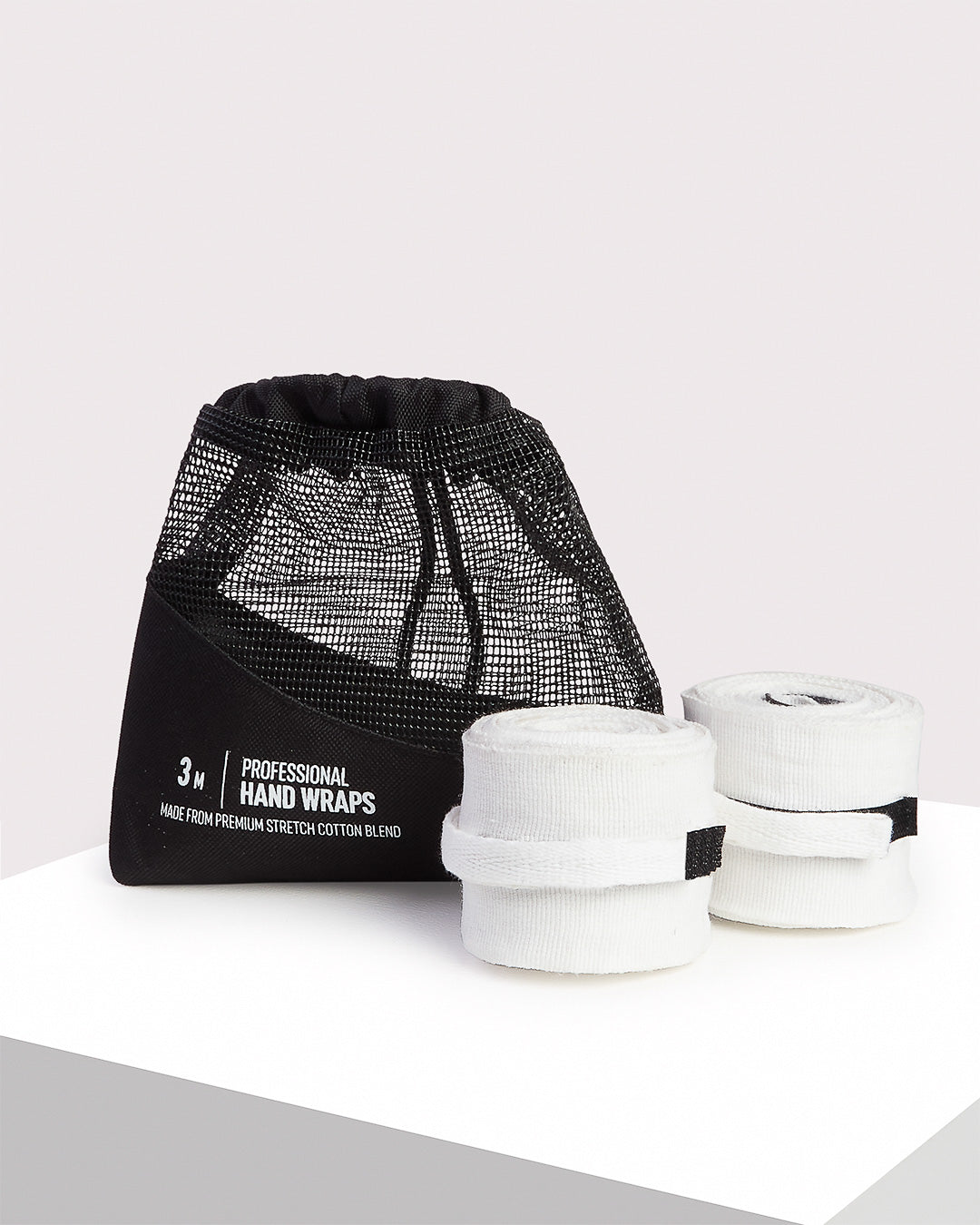 120" Boxing Hand Wraps - White | BOXRAW