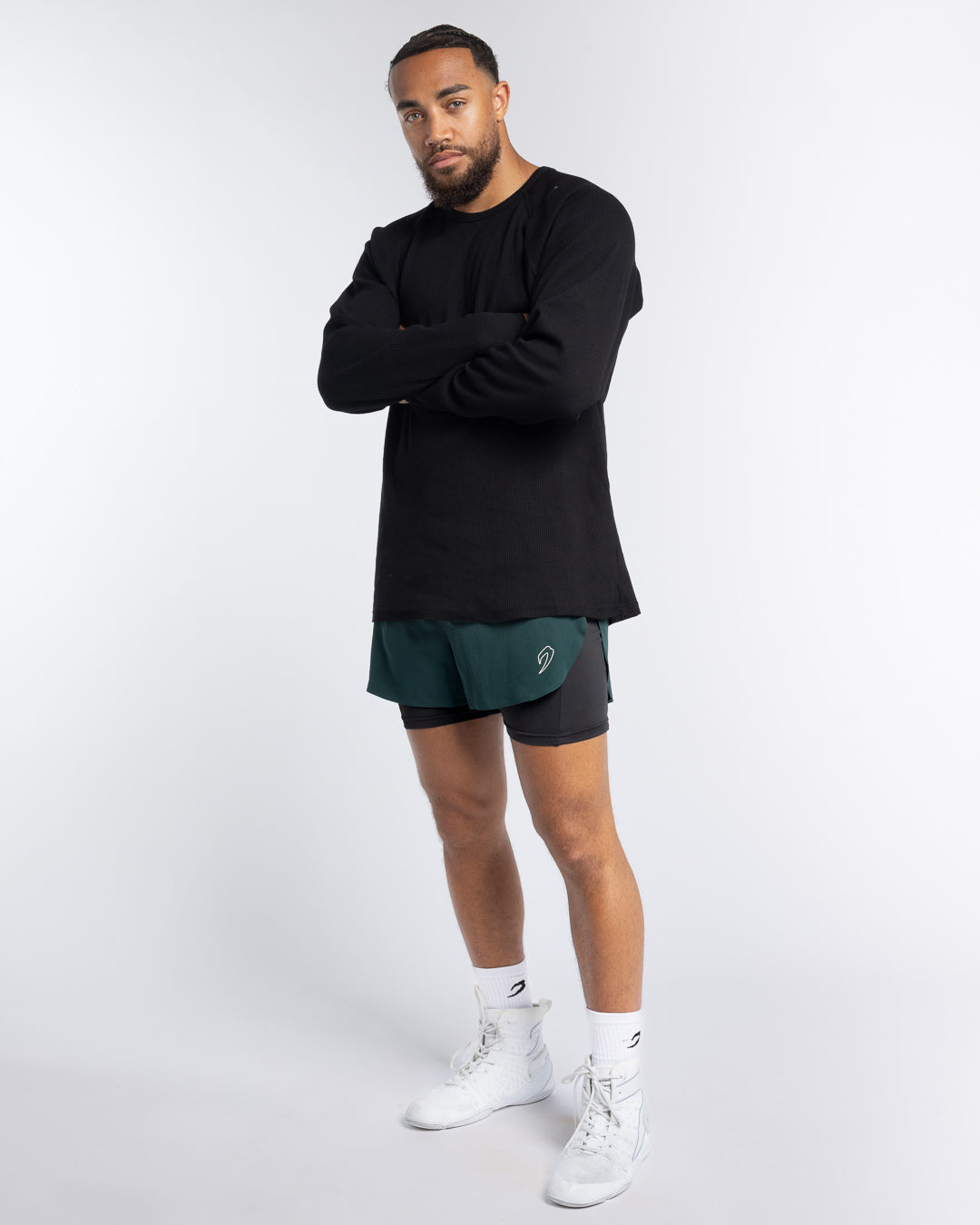 Tunero 2-in-1 Shorts - Green | BOXRAW