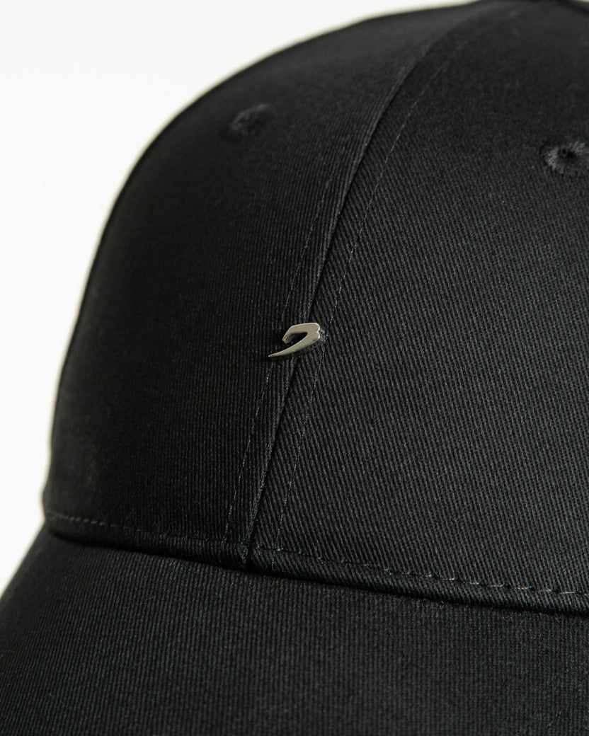 Steel Strike Baseball Cap - Black | BOXRAW