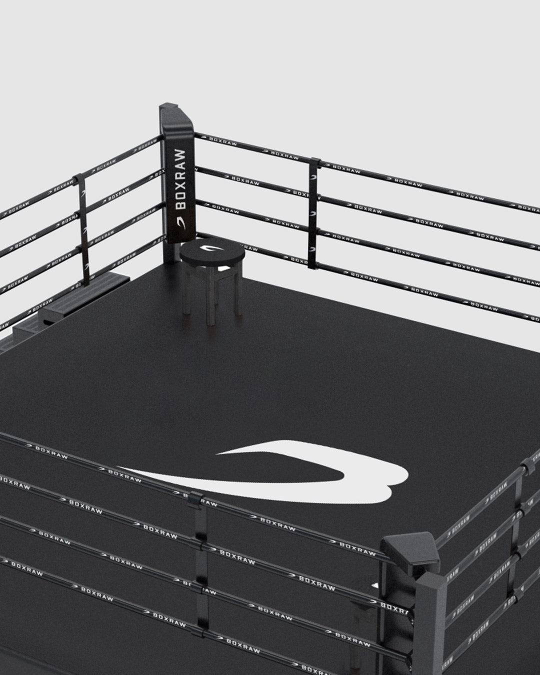 BOXRAW 36" Pro Training Boxing Ring - Black/Classic | BOXRAW