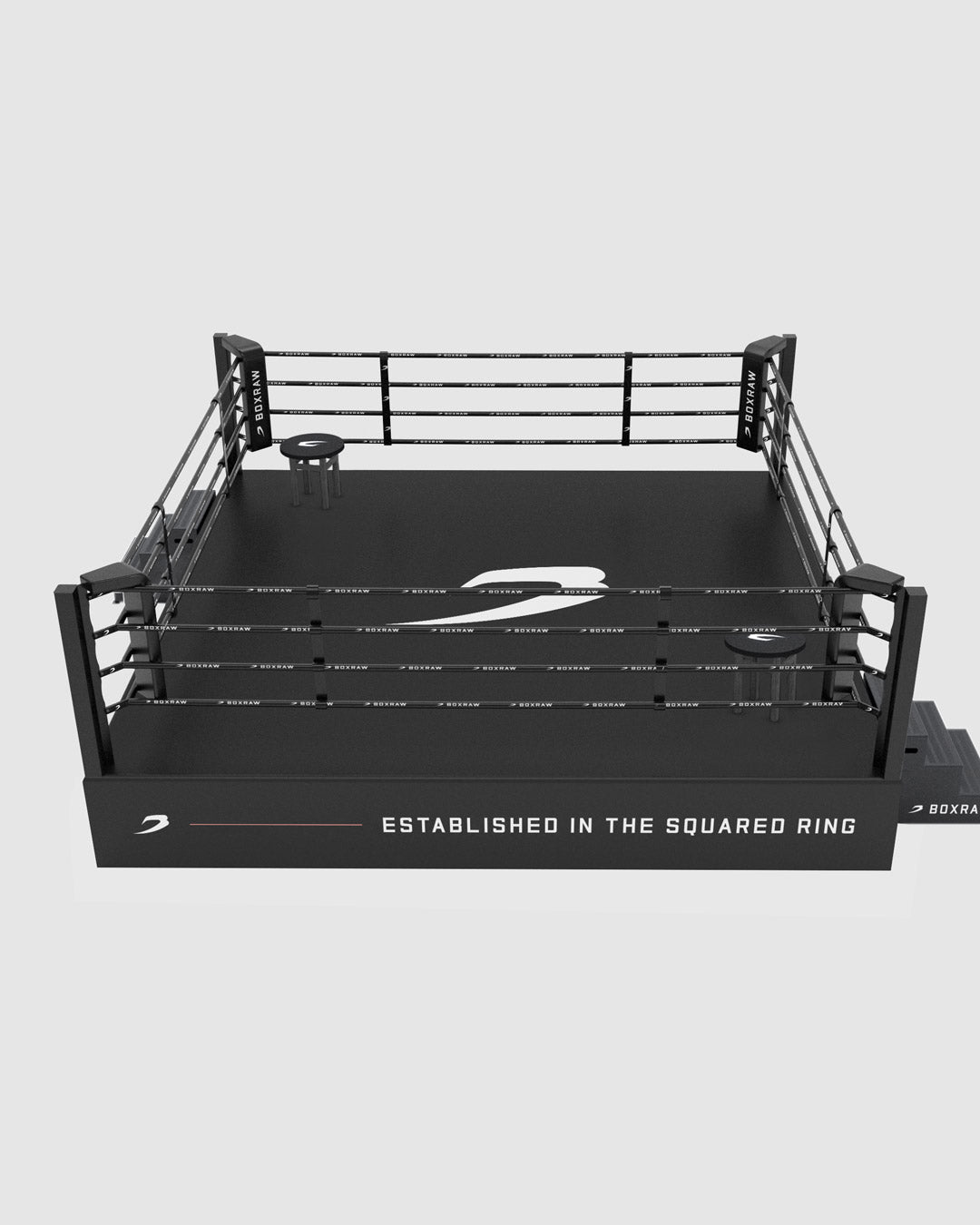 BOXRAW 36" Pro Training Boxing Ring - Black/Classic | BOXRAW