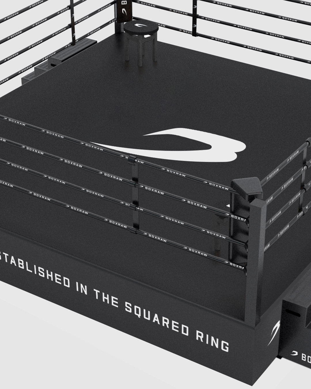 BOXRAW 36" Pro Training Boxing Ring - Black/Classic | BOXRAW