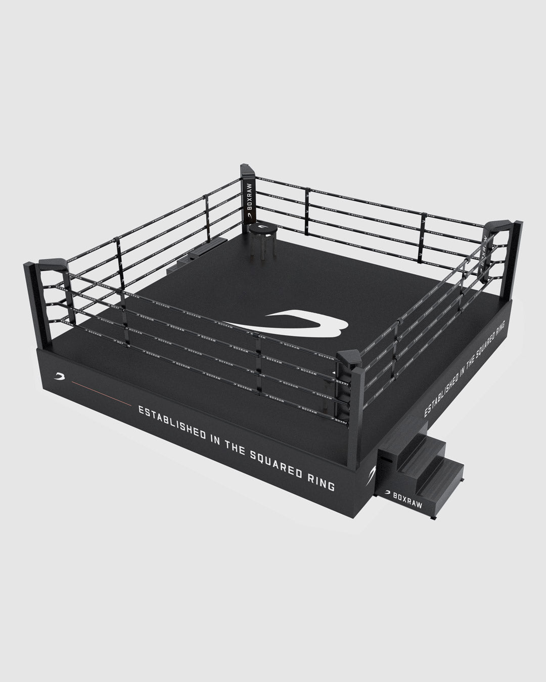 BOXRAW 36" Pro Training Boxing Ring - Black/Classic | BOXRAW