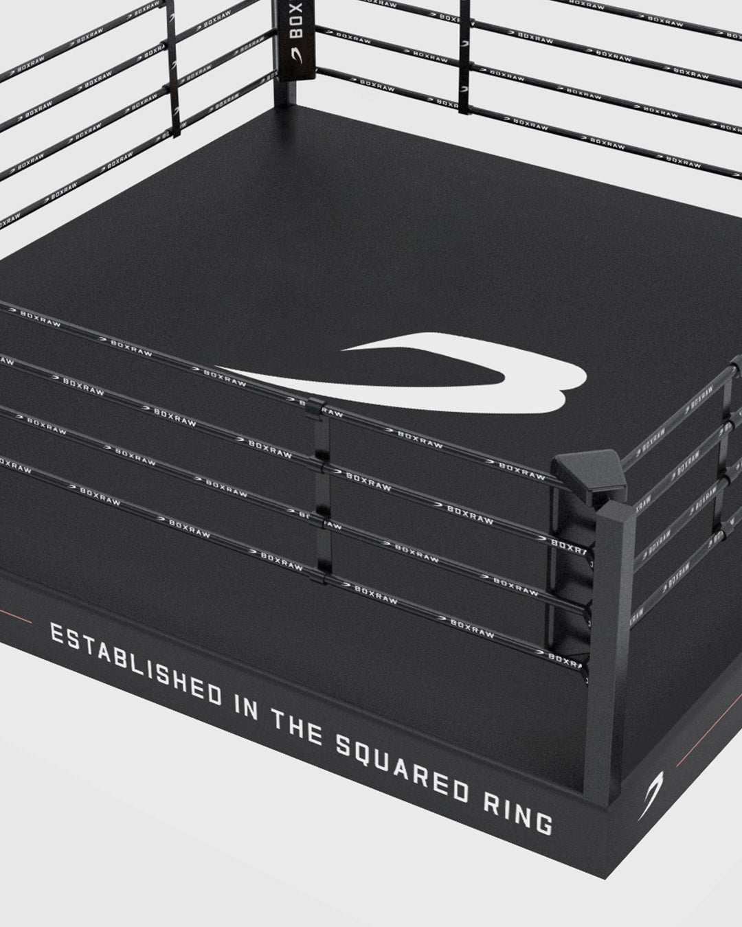 BOXRAW 12" Pro Training Boxing Ring - Black/Classic | BOXRAW