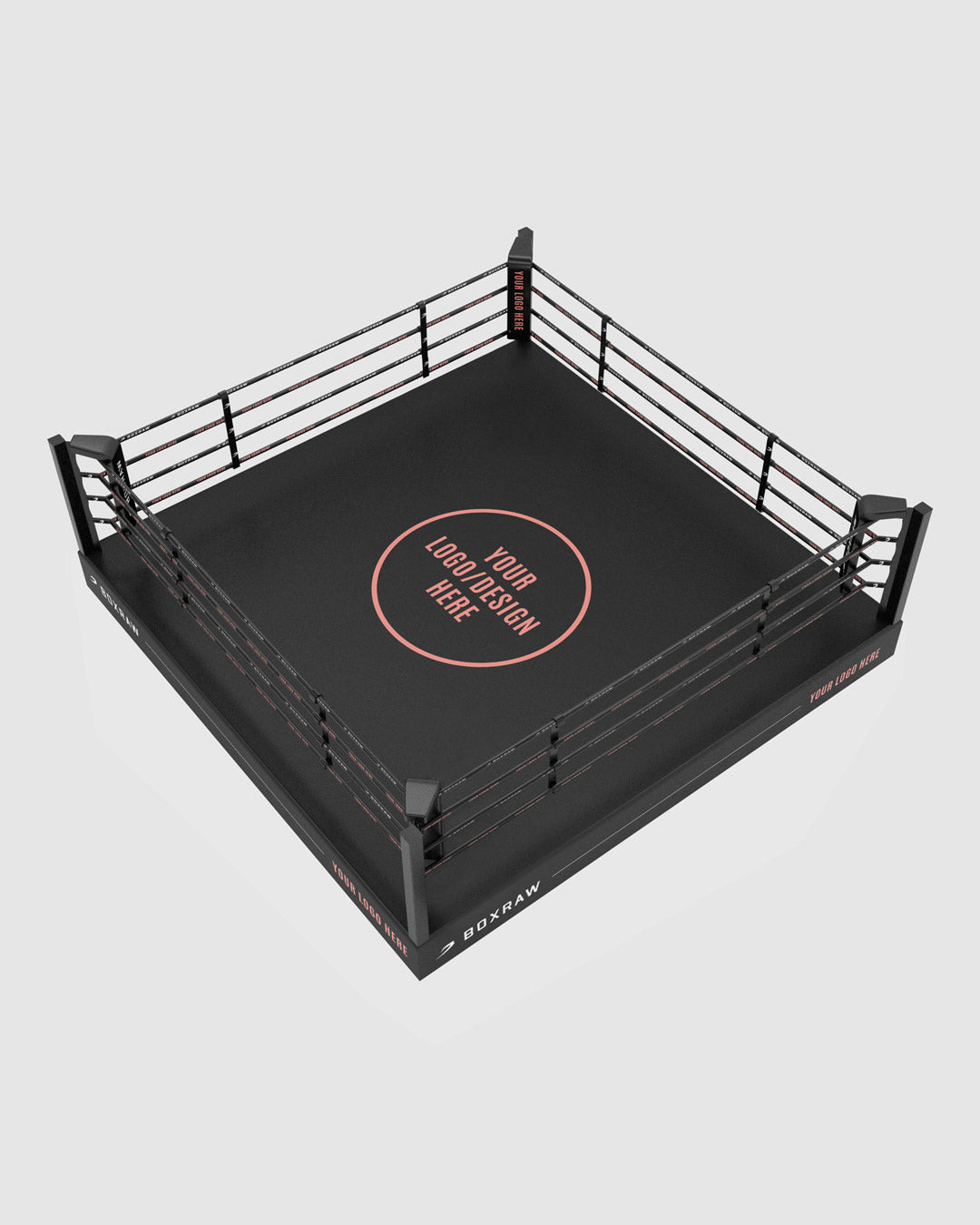 BOXRAW 12" Pro Training Boxing Ring - Custom Design | BOXRAW