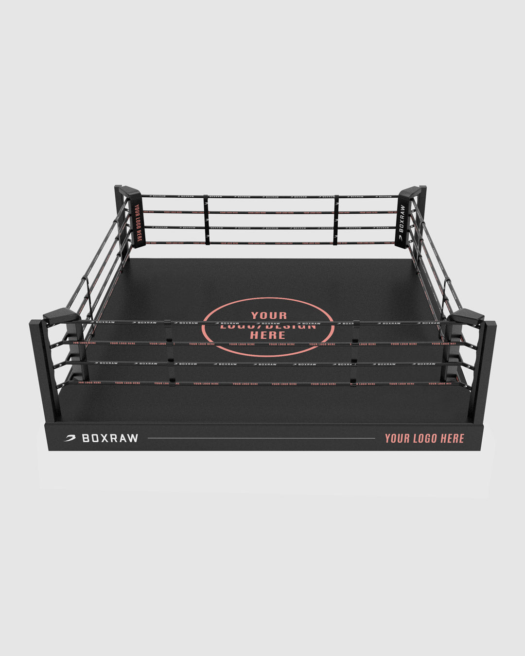 BOXRAW 12" Pro Training Boxing Ring - Custom Design | BOXRAW