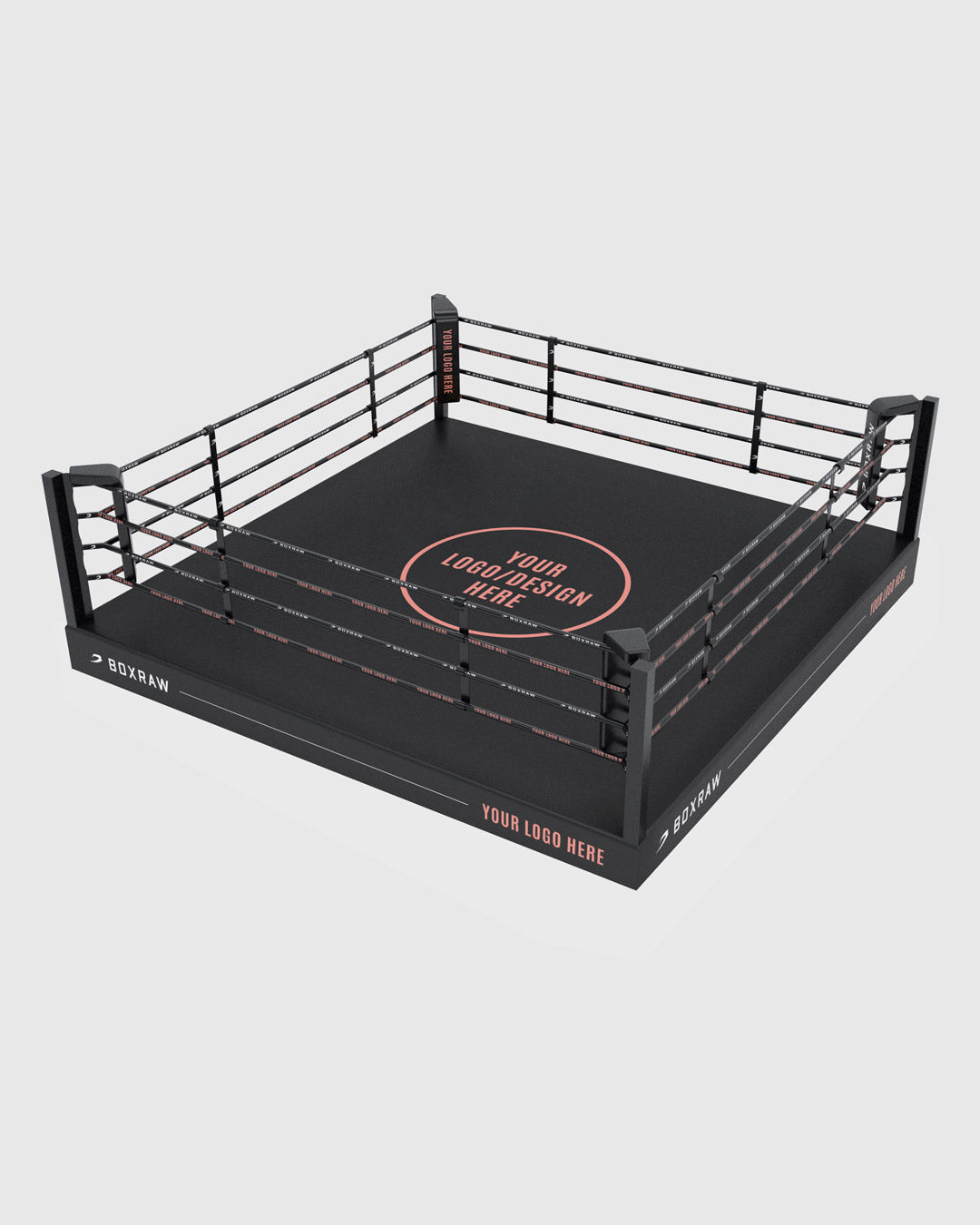 BOXRAW 12" Pro Training Boxing Ring - Custom Design | BOXRAW