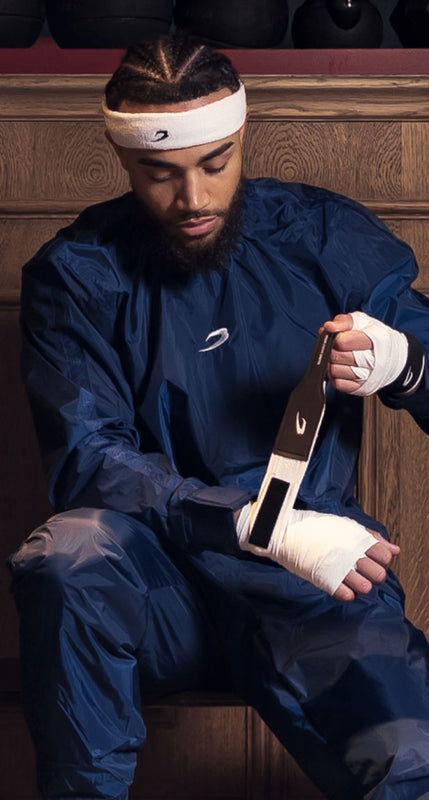 3m Boxing Hand Wraps - White | BOXRAW